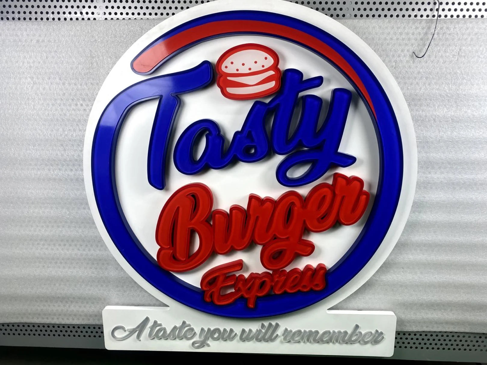 Branded Custom Signs for 5 Star Burger | AFCultures Sign Solutions